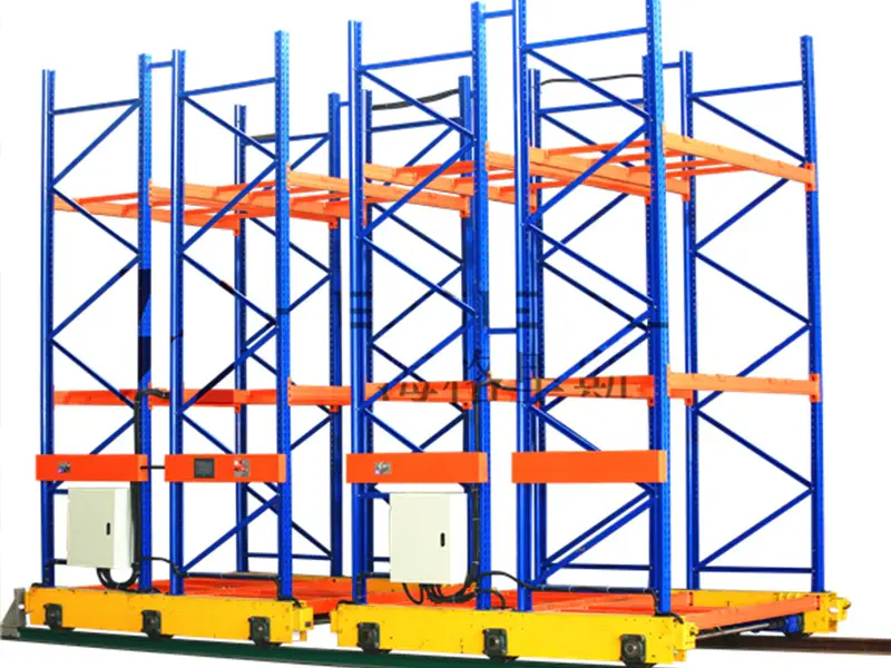 Factory Electrical Mobile Pallet Racking System with 100% Selective ...